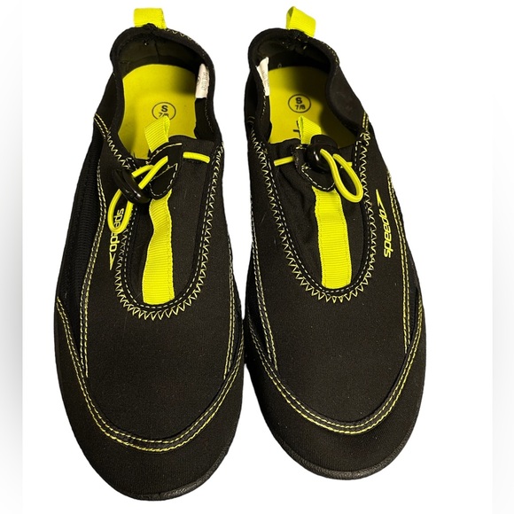 Speedo | Shoes | Speedo Mens Black Neon Water Shoes Size S78 | Poshmark